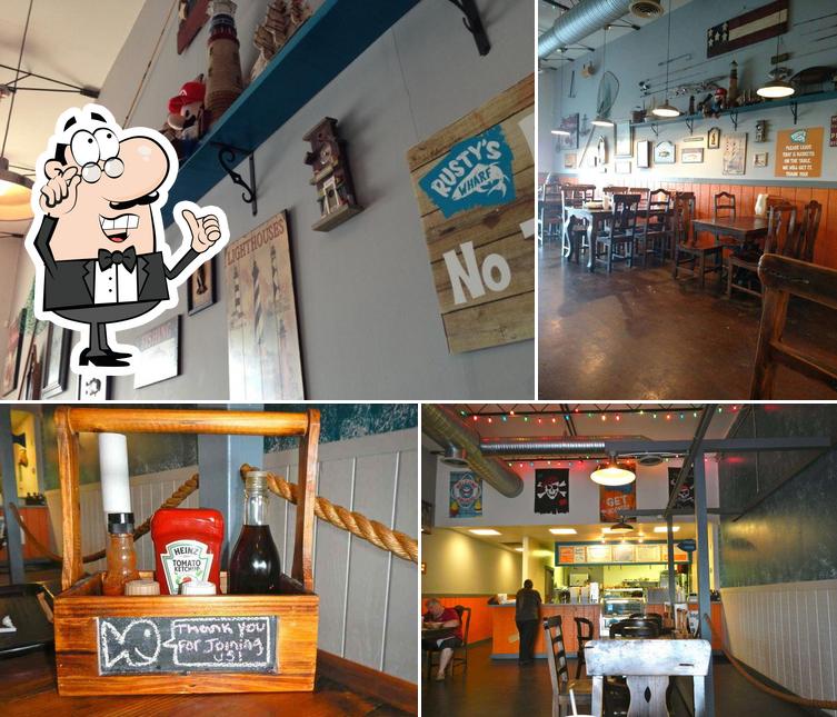 Rusty's Wharf, 7256 Hazelton-Etna Rd SW in Pataskala - Restaurant menu ...