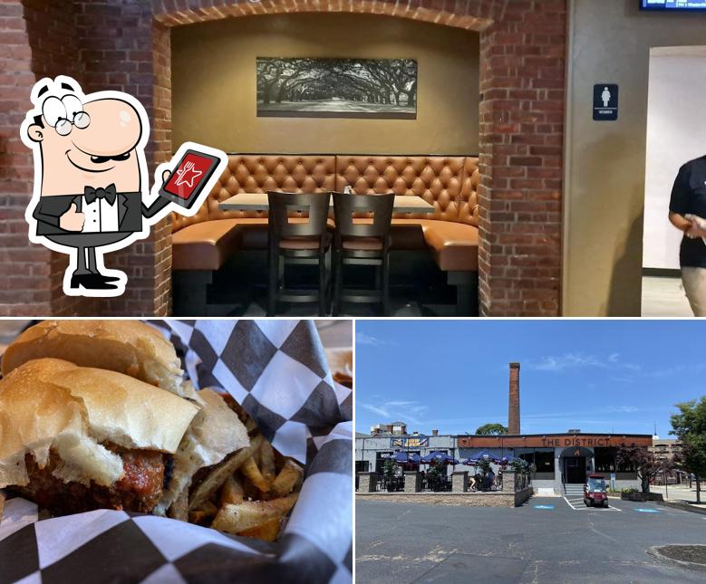 The District Wood Fired Kitchen, Worcester - Restaurant menu, prices ...