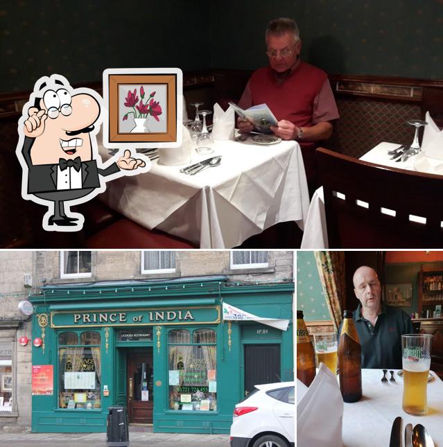 Prince of India, Peebles - Restaurant menu, prices and reviews