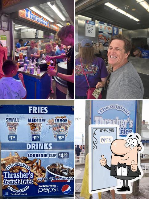 Thrashers French Fries, 8th St & Boardwalk in Ocean City - Restaurant ...