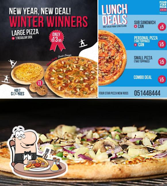 Four Star Pizza New Ross in New Ross - Restaurant menu and reviews