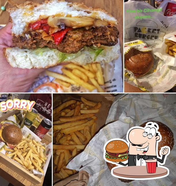 Packet Burger Bahçe, Istanbul, Bakraç Sk. No:15 - Restaurant menu and ...