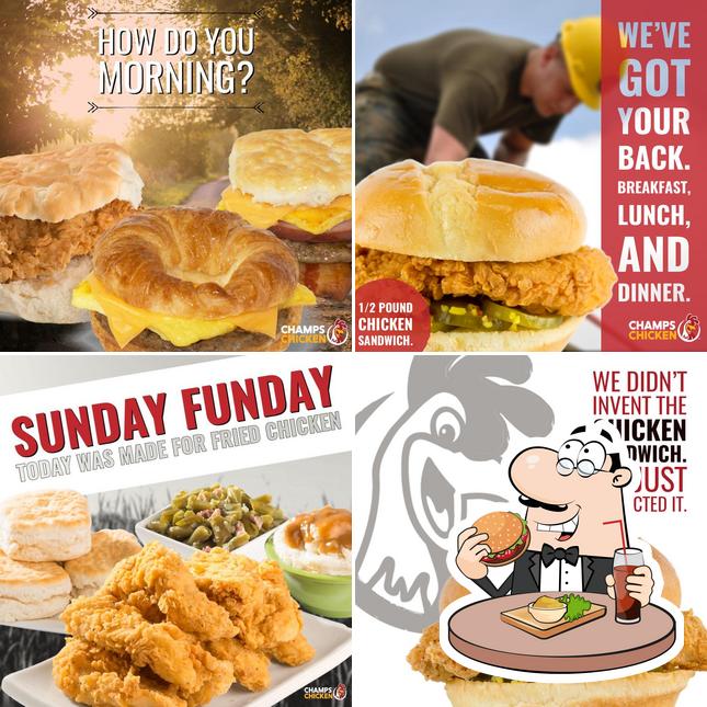 Champs Chicken in Heber Springs - Restaurant menu