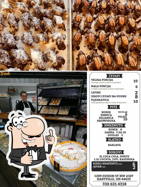 Aida's Bakery, 1289 Edison St NW #107 in Hartville - Restaurant menu ...