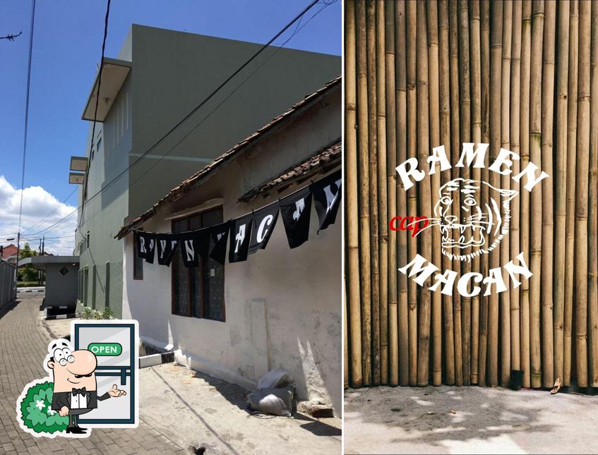 Ramen Cap Macan restaurant, Garut