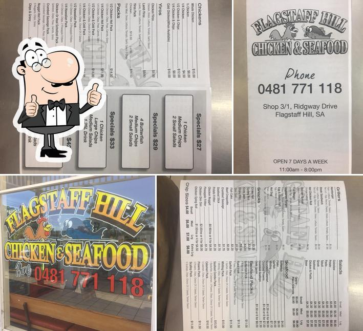 Flagstaff Hill Chicken & Seafood, Flagstaff Hill - Restaurant menu ...
