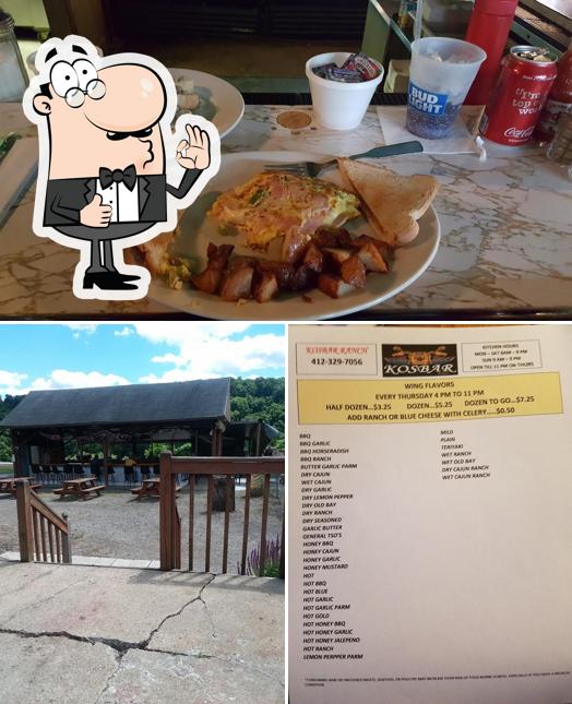 Kosbar Ranch, Coraopolis - Restaurant menu, prices and reviews