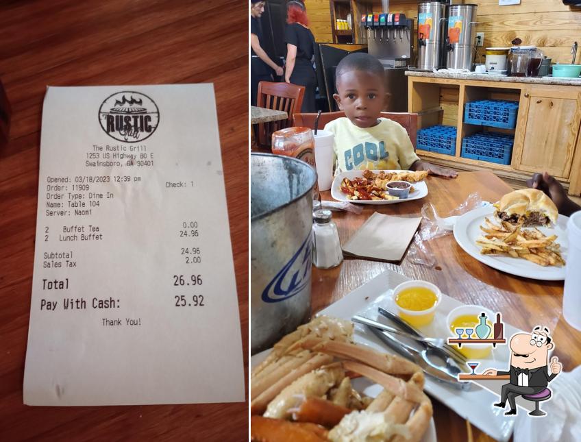 The Rustic Grill, Swainsboro - Restaurant menu, prices and reviews