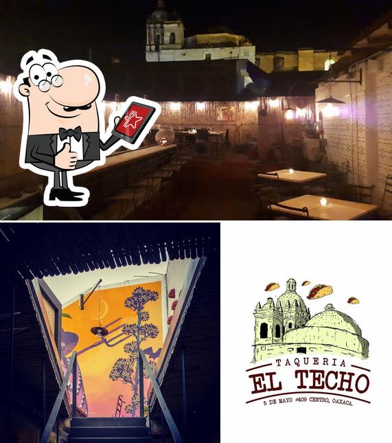 Taqueria El Techo restaurant, Oaxaca