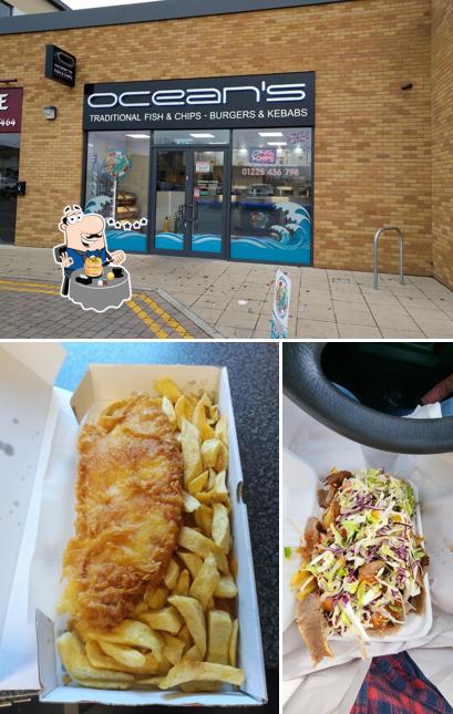 Ocean's Traditional Fish & Chips, Melksham - Restaurant menu, prices ...