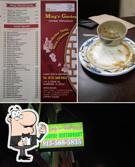 Ming's Garden, Marengo - Restaurant menu, prices and reviews
