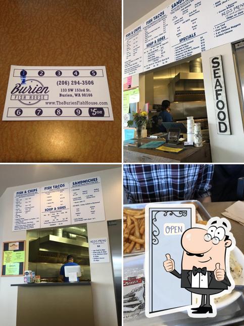Burien Fish House in Burien - Restaurant menu and reviews
