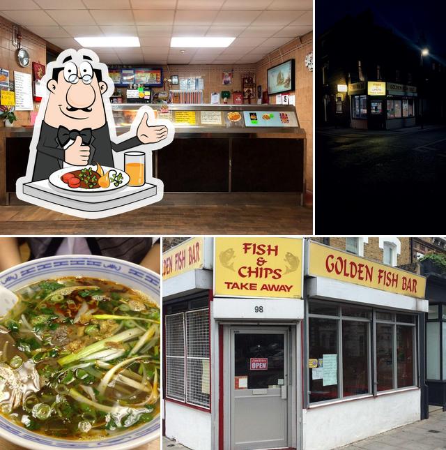 Golden Fish Bar, 98 Gillespie Rd in London - Restaurant menu and reviews