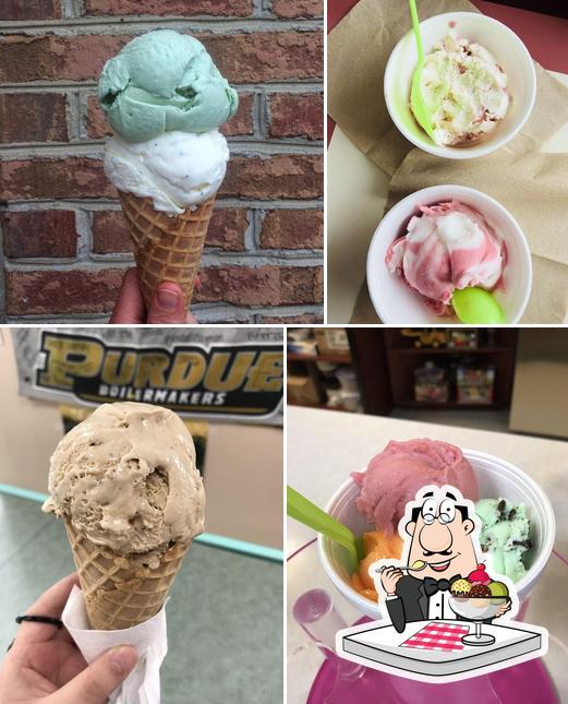 Silver Dipper Ice Cream, 201 E State St in West Lafayette - Restaurant ...