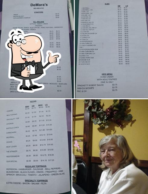 DE Mara's Italian Restaurant, Sumter - Restaurant menu, prices and reviews