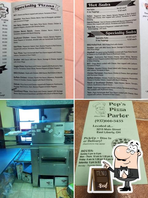 Pop's Pizza Parlor in East Liberty - Restaurant menu and reviews