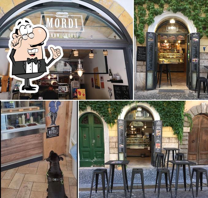 Mordi Sandwichouse fast food, Rome, Borgo Pio - Restaurant menu and reviews