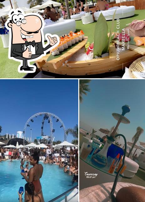 Opium Beach Club Marbella in Marbella - Restaurant menu and reviews