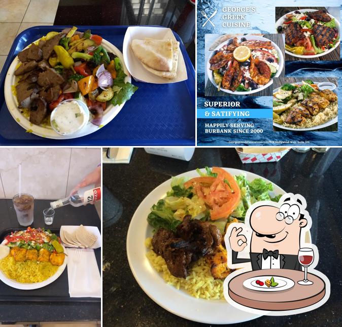 George's Greek Cuisine, 2575 N Hollywood Way suite 105 in Burbank ...