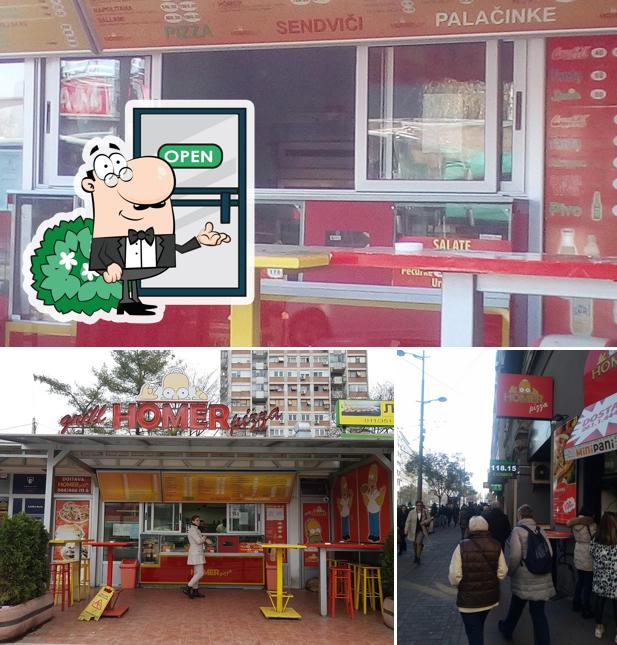 HOMER PIZZA restaurant, Belgrade, Borska 70 - Restaurant reviews