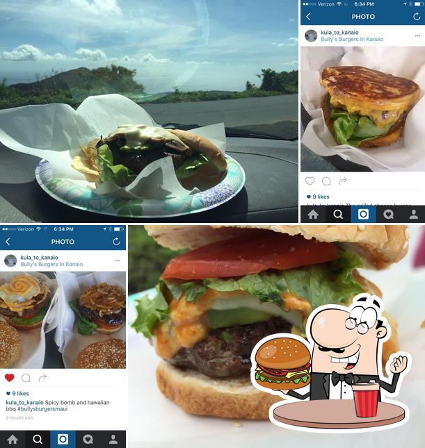 Bully's Burgers, 15900 Piilani Hwy in Wailea-Makena - Restaurant menu ...