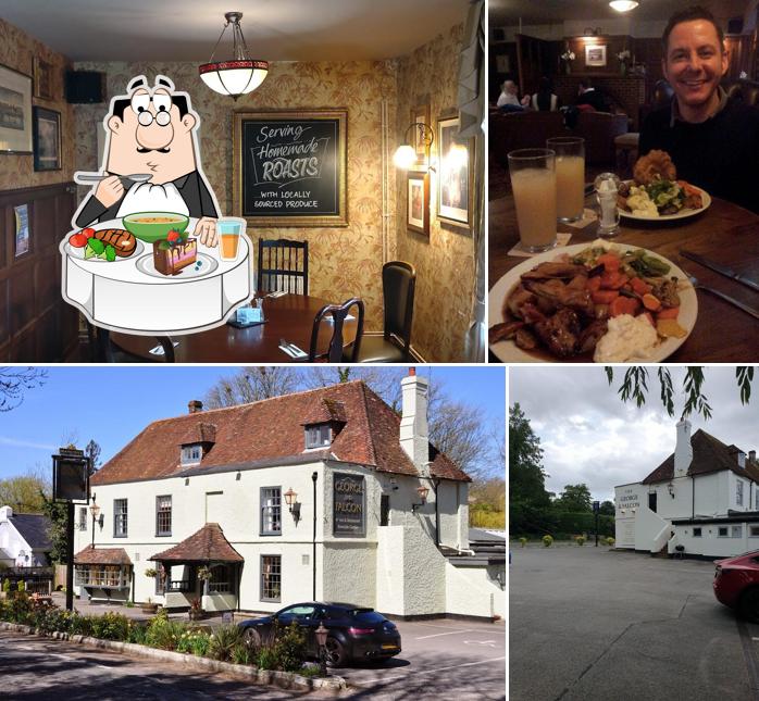 The George and Falcon in Warnford - Restaurant menu and reviews