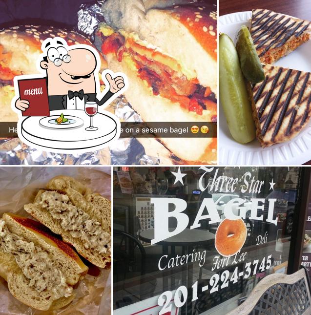 Three Star Bagels in Fort Lee - Restaurant menu and reviews