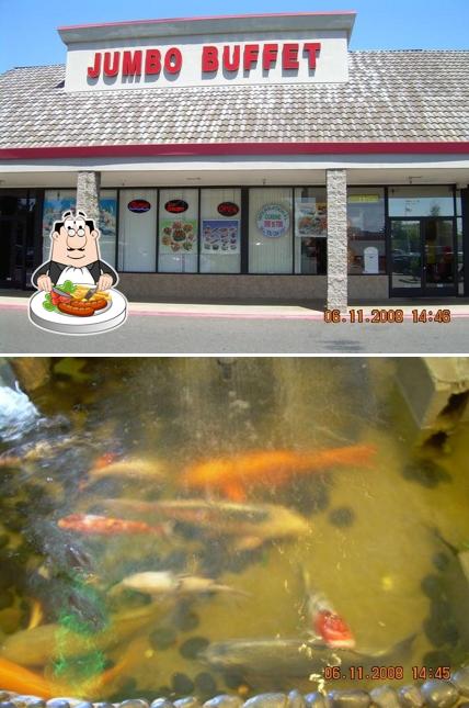 Jumbo Buffet, 3250 Dale Rd, Ste D in Modesto - Restaurant menu and reviews
