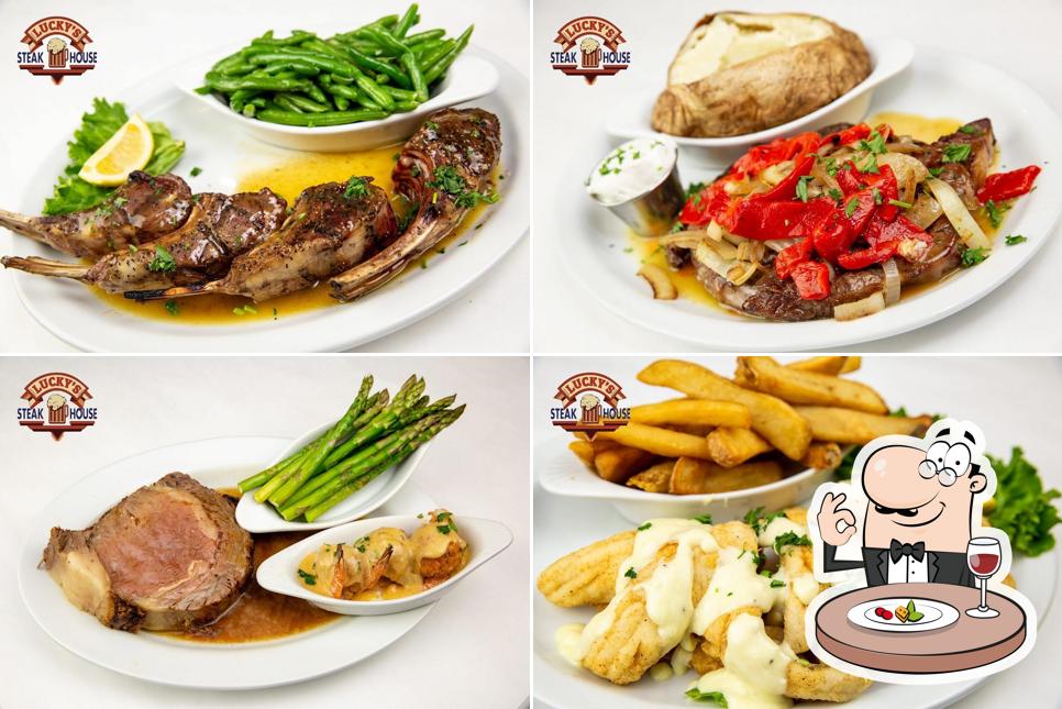 Lucky's Steakhouse, Clio - Restaurant menu, prices and reviews