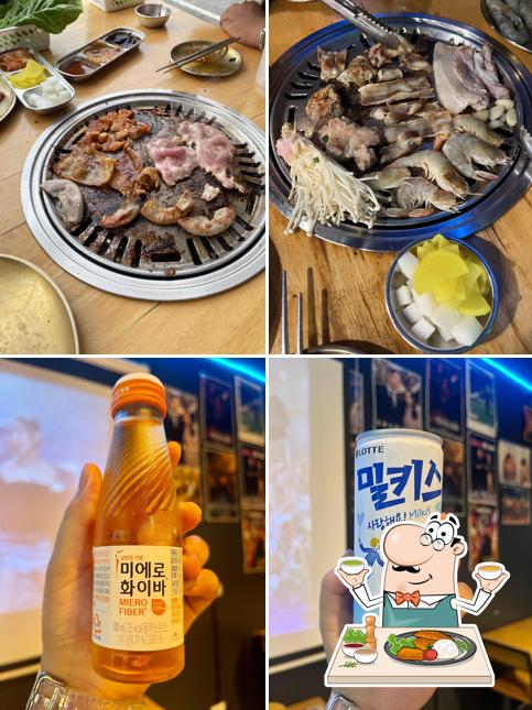 Hongdae grill 홍 대 그 릴 ฮงแดกิล @ตลาดยิ่งเจริญ สะพานใหม่, Bangkok ...