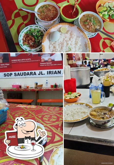 Sop Saudara Irian, Makassar - Restaurant menu, prices and reviews