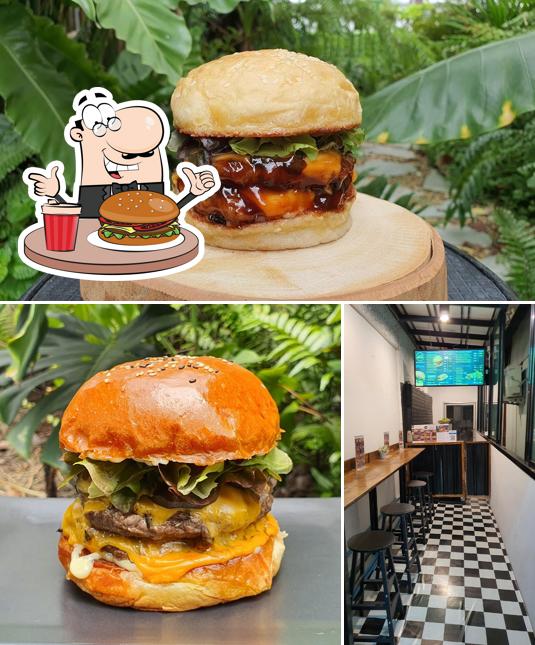 Restaurante UNIQUE BURGER สาขา ม.รังสิต, Bang Phun - Carta del ...
