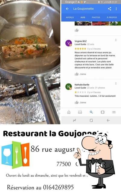 La Goujonnette chelles restaurant, Chelles - Menu du restaurant et ...