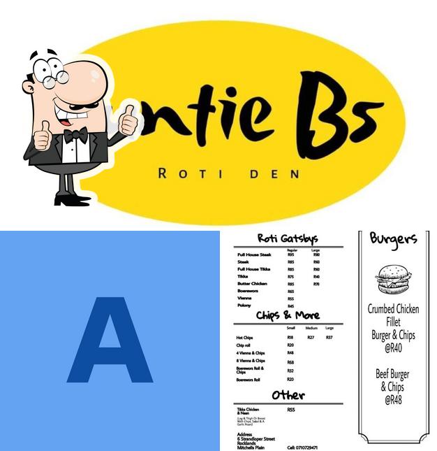 Aunty B's Roti Den Rocklands - Restaurant menu, prices and reviews