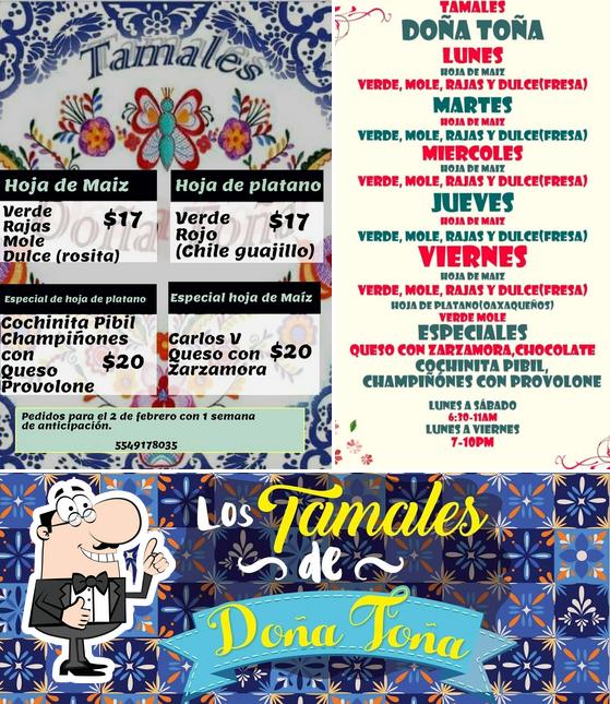 Tamales Doña Toña - Menú del restaurante, precios y reseñas