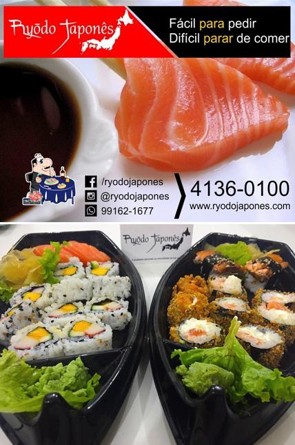 Ryōdo Japonês restaurante, Nova Lima - Menu do restaurante