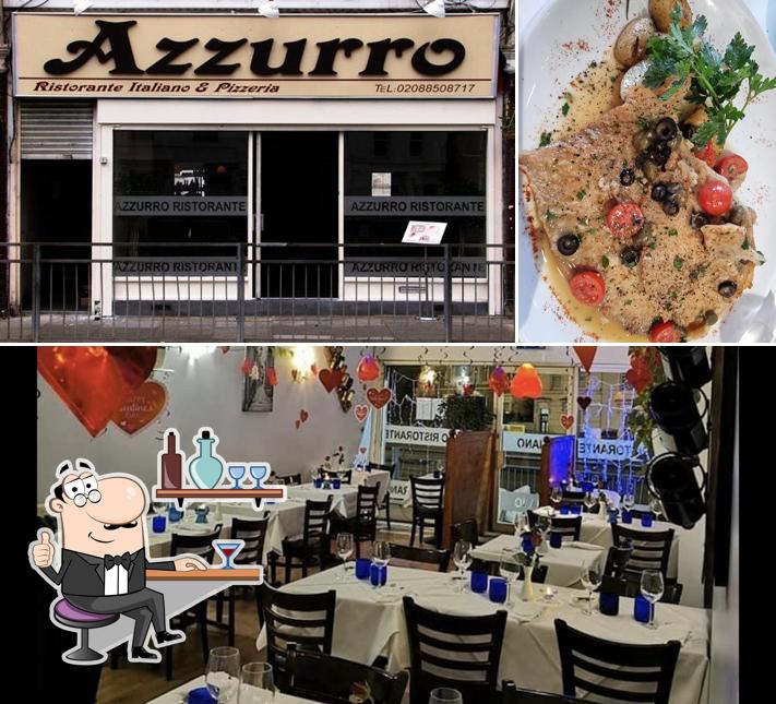 Azzurro, London - Restaurant menu, prices and reviews
