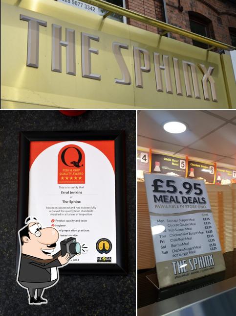 The Sphinx Stranmillis, 74 Stranmillis Rd in Belfast - Restaurant menu ...