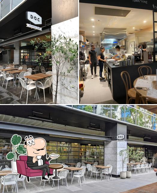 DOC Pizza & Mozzarella Bar - Southbank, Southbank - Restaurant menu ...