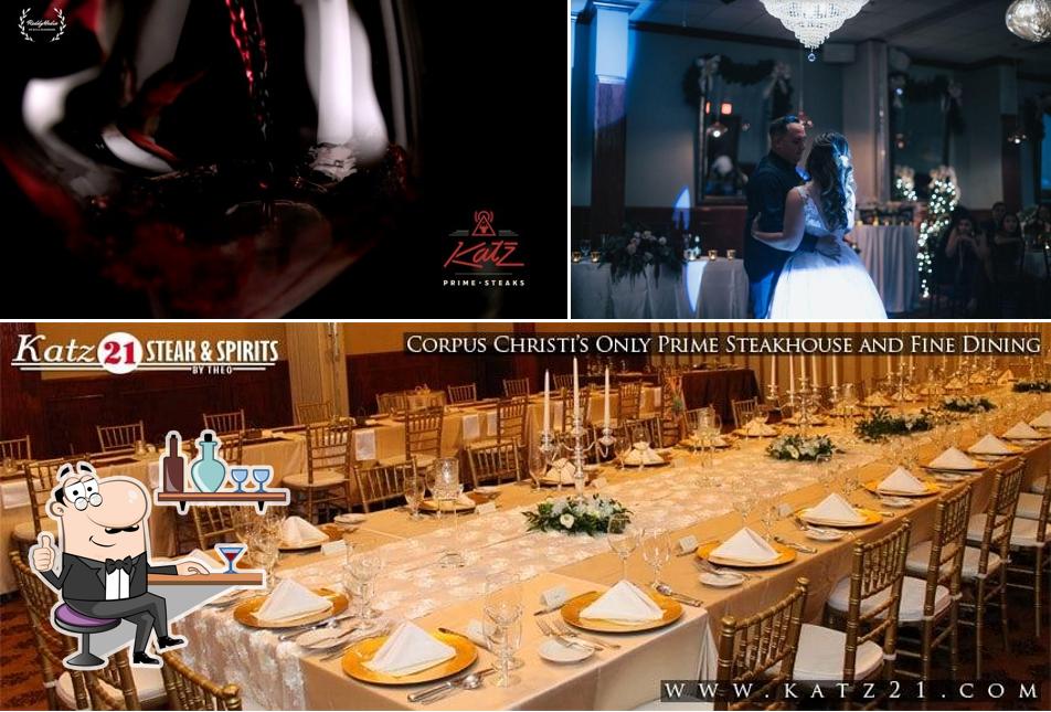 Katz 21 Steak & Spirits, Corpus Christi - Restaurant menu, prices and ...