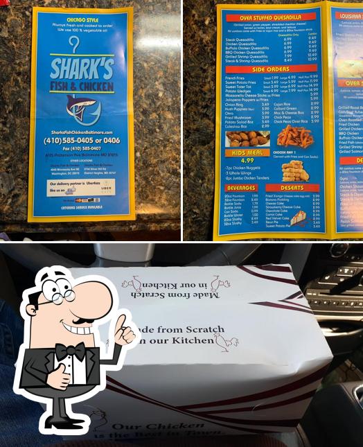 Shark's Fish Chicken & Seafood, Baltimore - Restaurant menu, prices and ...