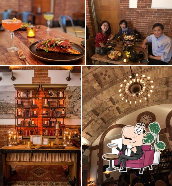 Map Room Tea Lounge, 230 Dartmouth St in Boston - Restaurant menu and ...
