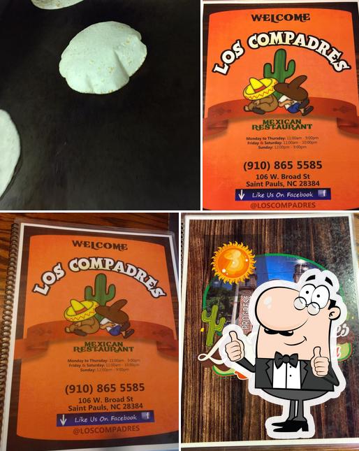 Los Compadres Mexican Restaurant, Saint Pauls - Restaurant menu, prices ...