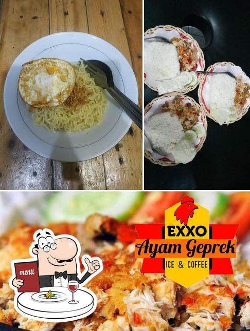 Exxo Ayam Geprek [ ice & Coffee ] cafe, Mojokerto - Restaurant menu and ...