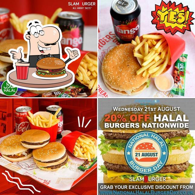 Restaurante SLAMBURGER Walthamstow - Halal Burgers, Londres - Carta del ...
