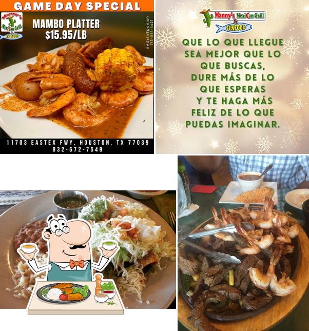 Manny's Mexican Grill & Seafood, 11703 Eastex Fwy Rd in Houston ...