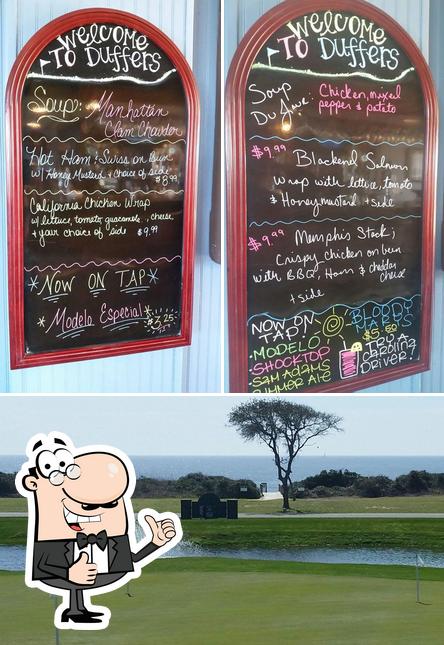 Duffers Bar & Grill in Caswell Beach - Restaurant menu