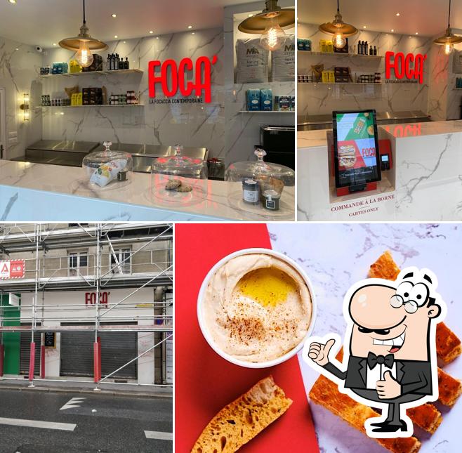 FOCA' - La focaccia contemporaine restaurant, Paris, 50 Rue du Chemin ...