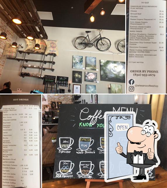 Artesano Coffee Shop And Panini Latin Food In The Woodlands