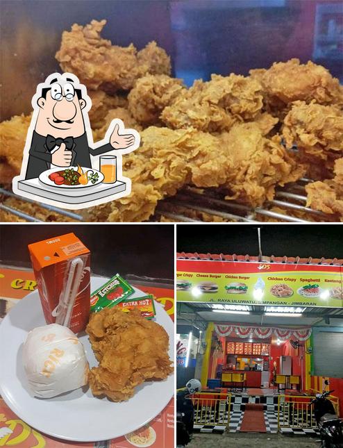 DS Fried Chicken restaurant, Kuta Selatan, 55X6+23W